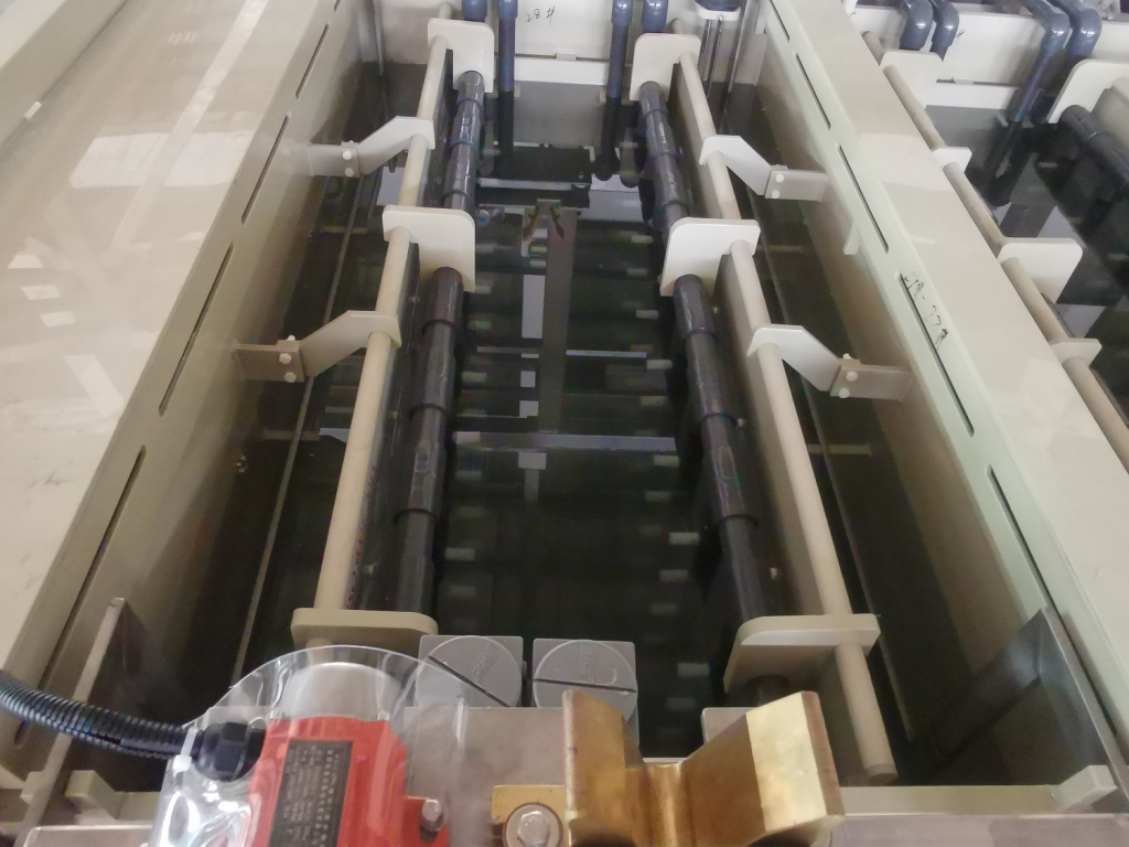 Electroless copper plating line